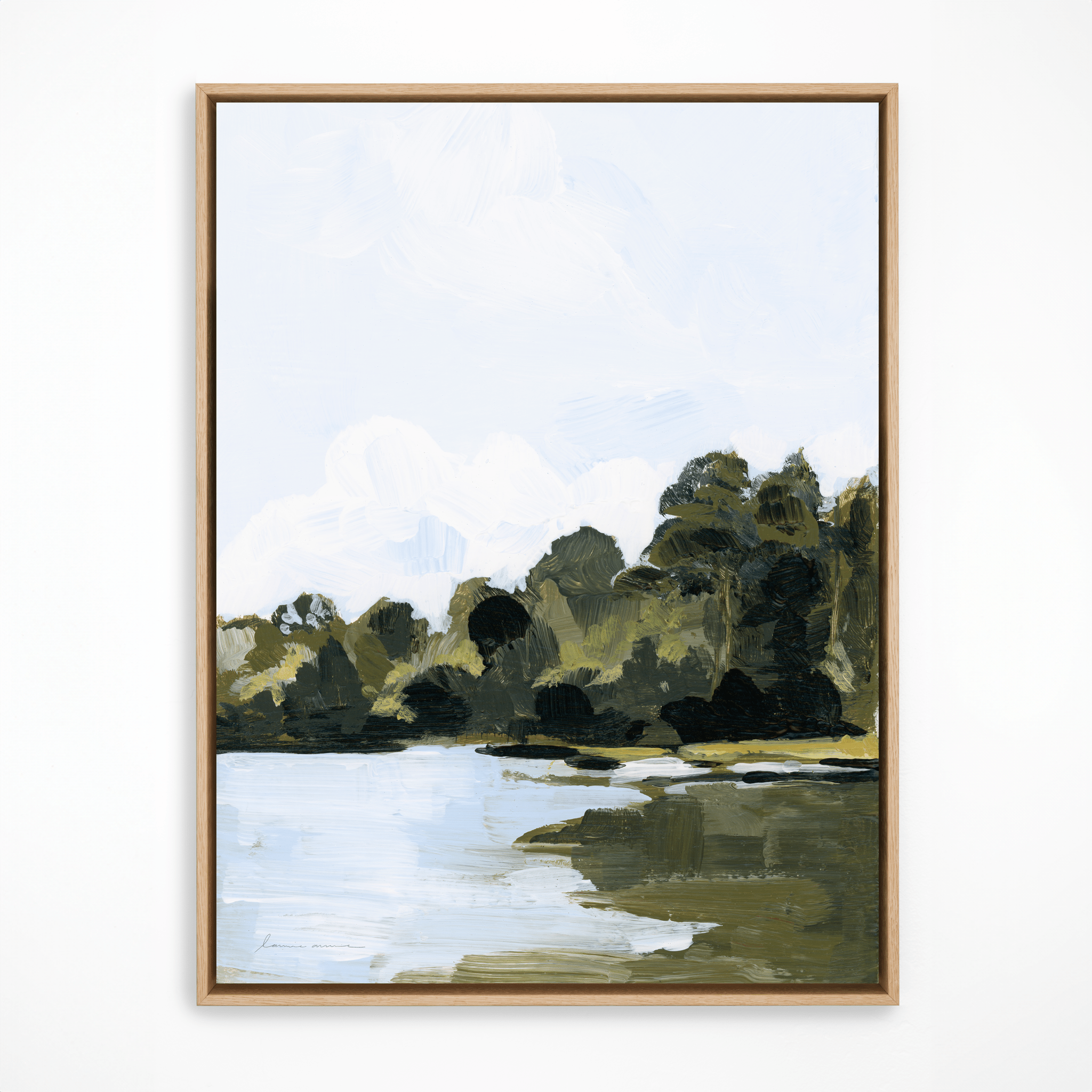 "The Lake" Signed Art Print