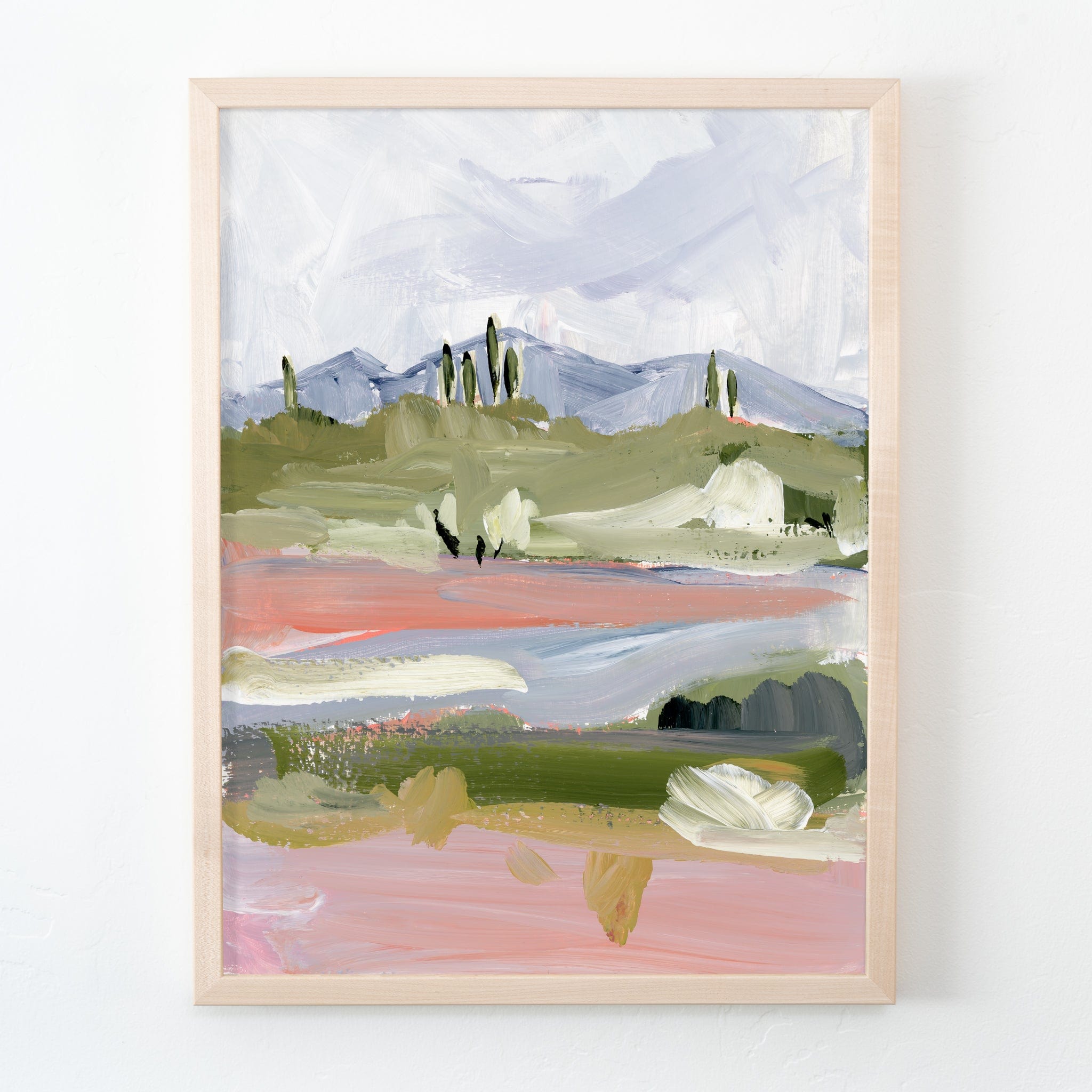 "Periwinkle Desert" – LaurieAnne Art