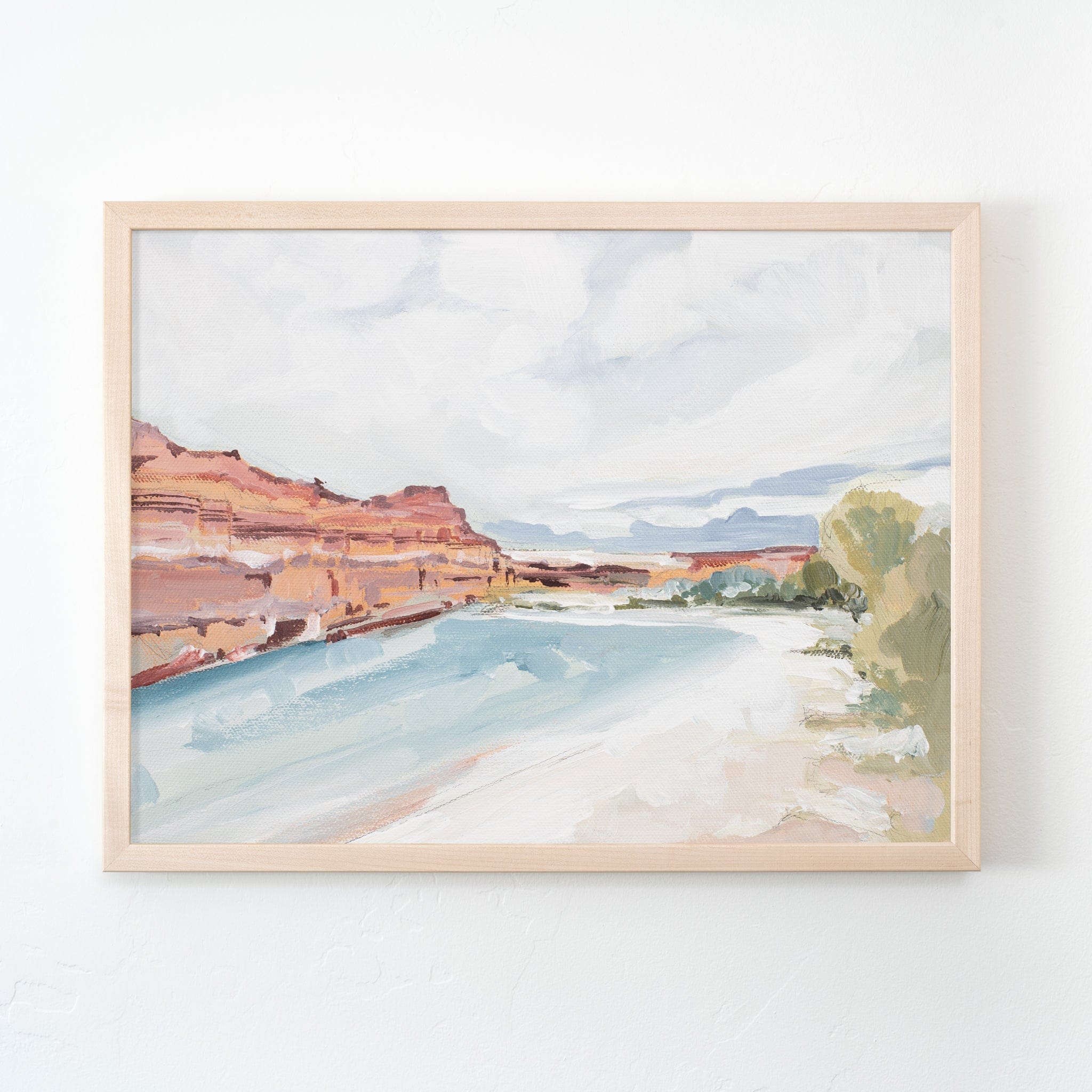 "River Canyon" Art Print – LaurieAnne Art